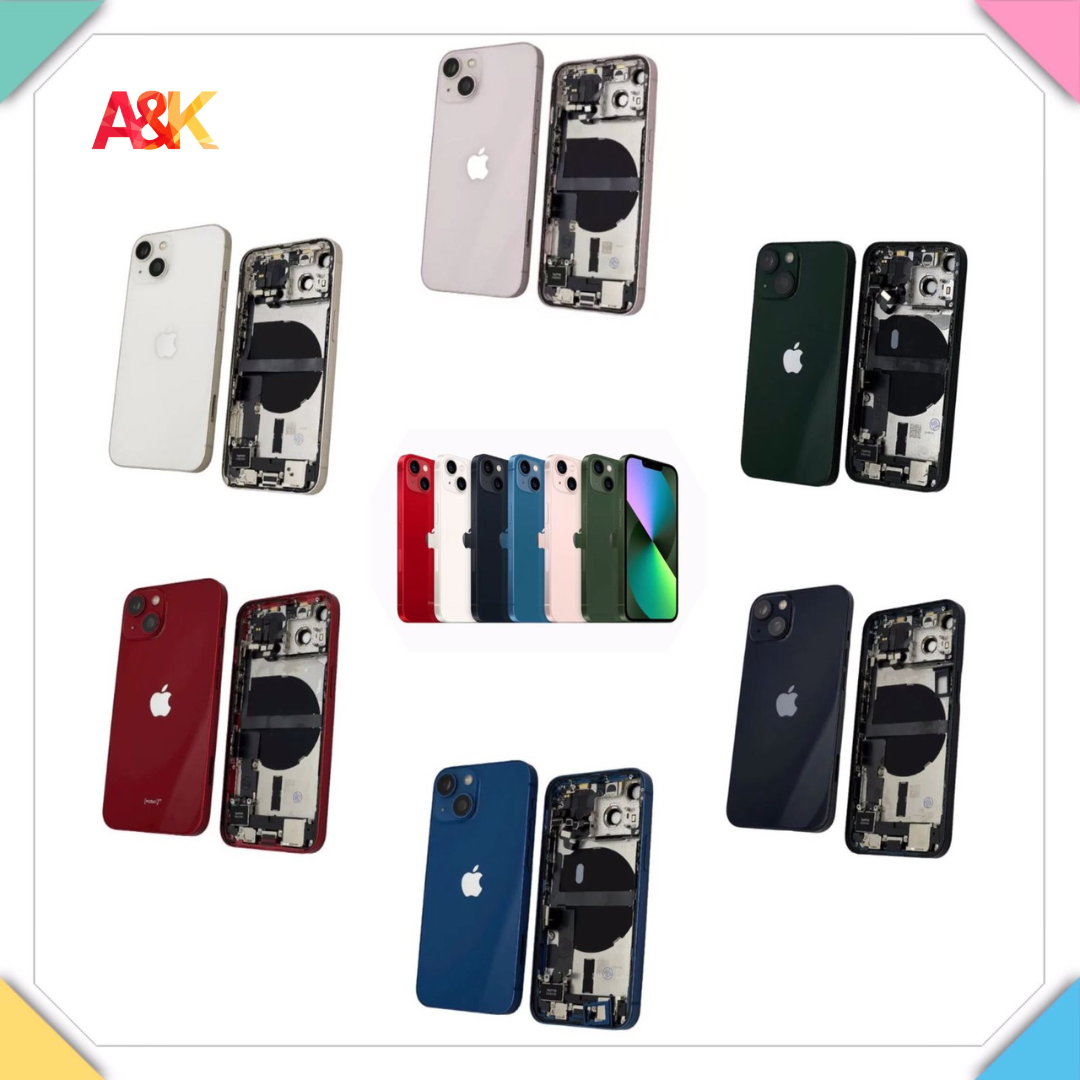 iPhone 13 Full Back Housing With Parts - AKMobilestore