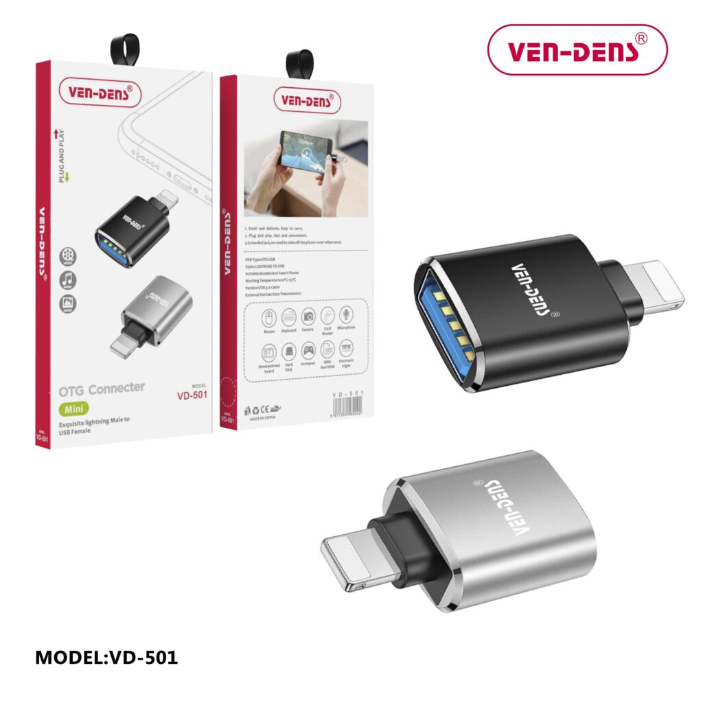Ven dens Male Lightening to Female Usb Adapter - AKMobilestore