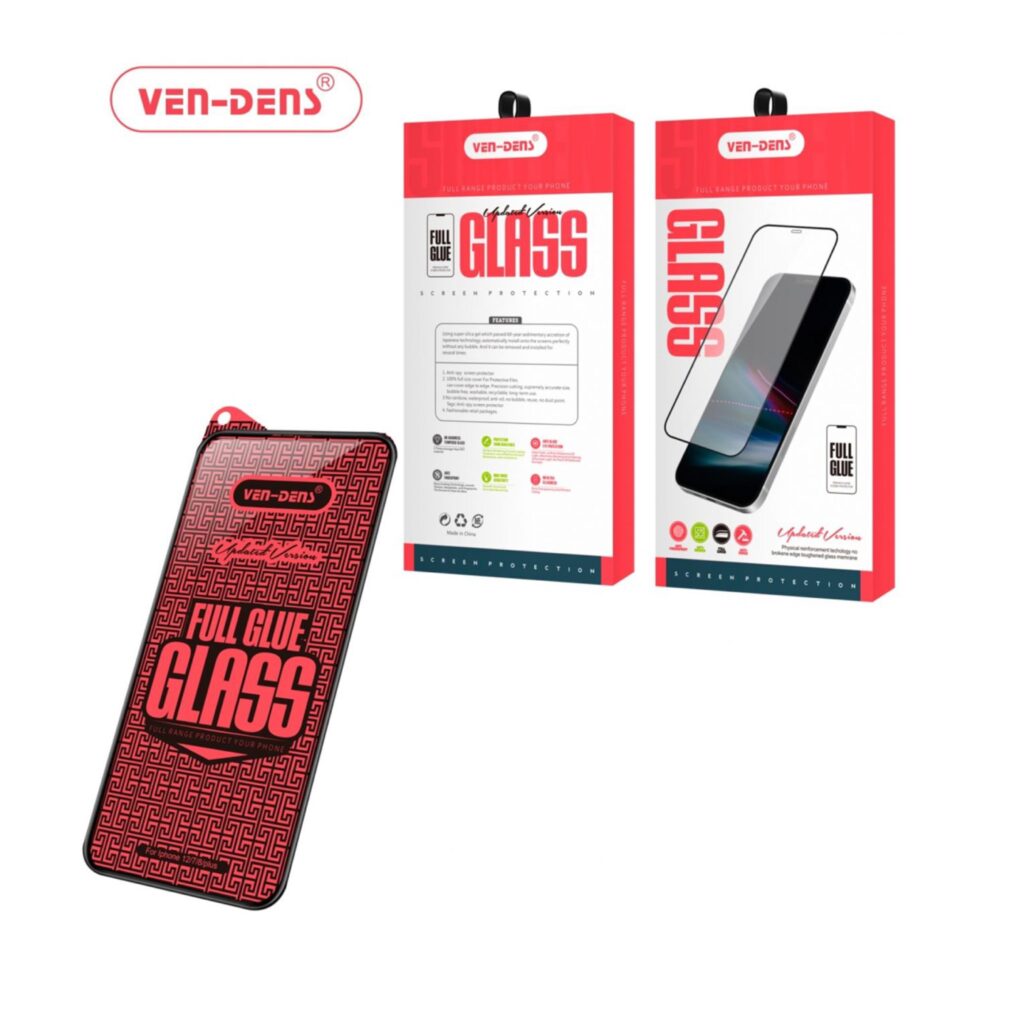 iPhone 16 Ven Dens Full Glue Temper Glass - AKMobilestore